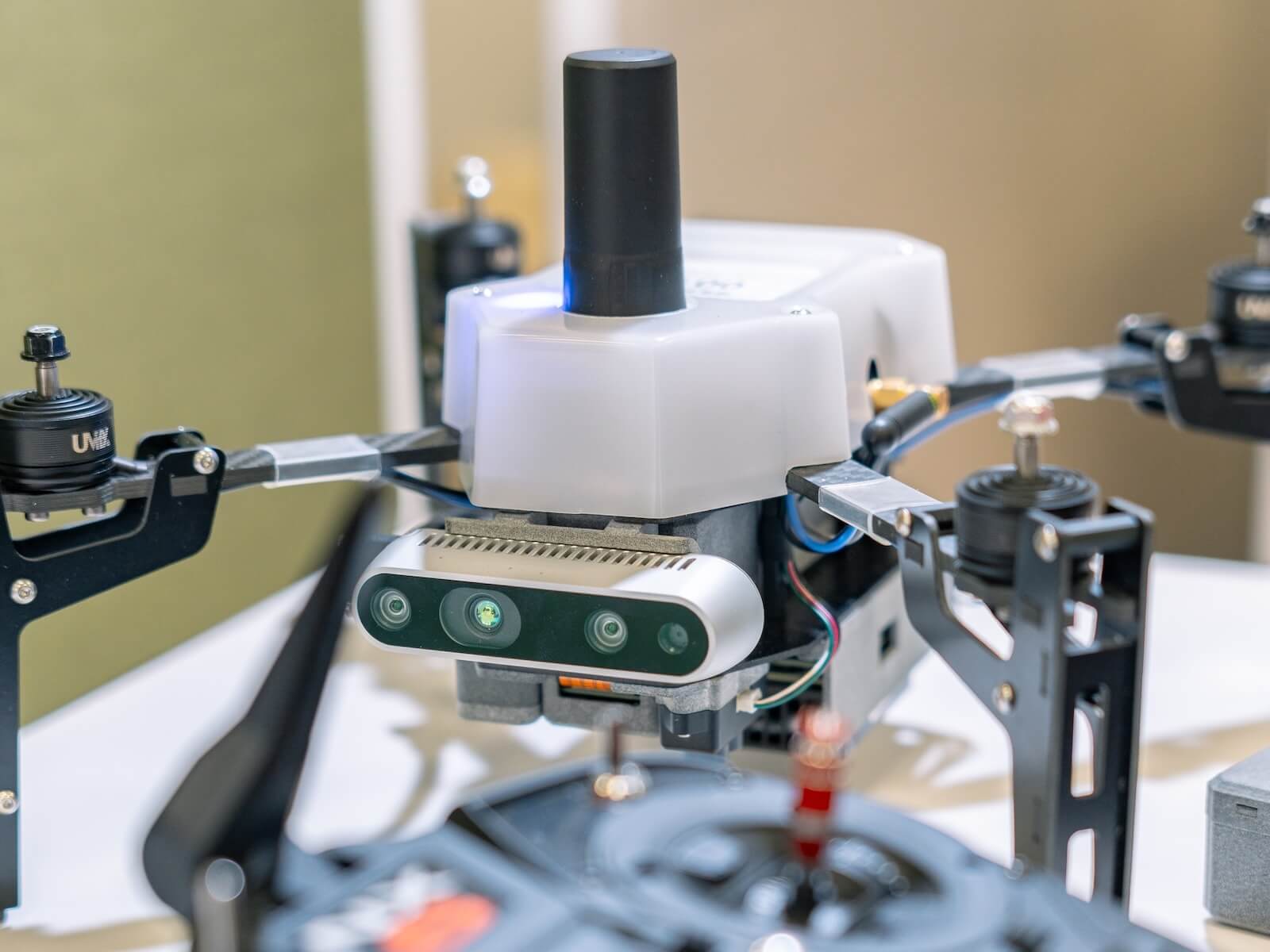 ROS2 and PX4 on a Uvify IFO-S drone platform: a case study