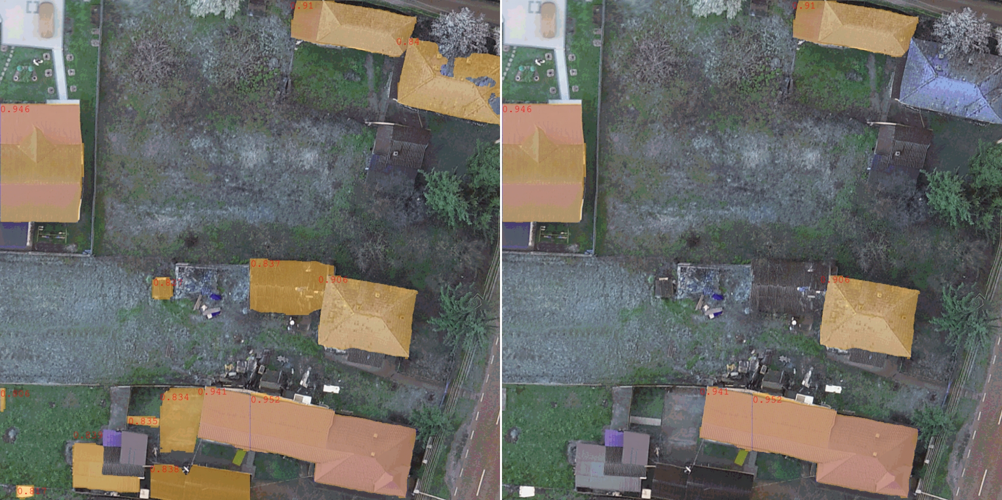 The advantages of transformers in automated building recognition ...