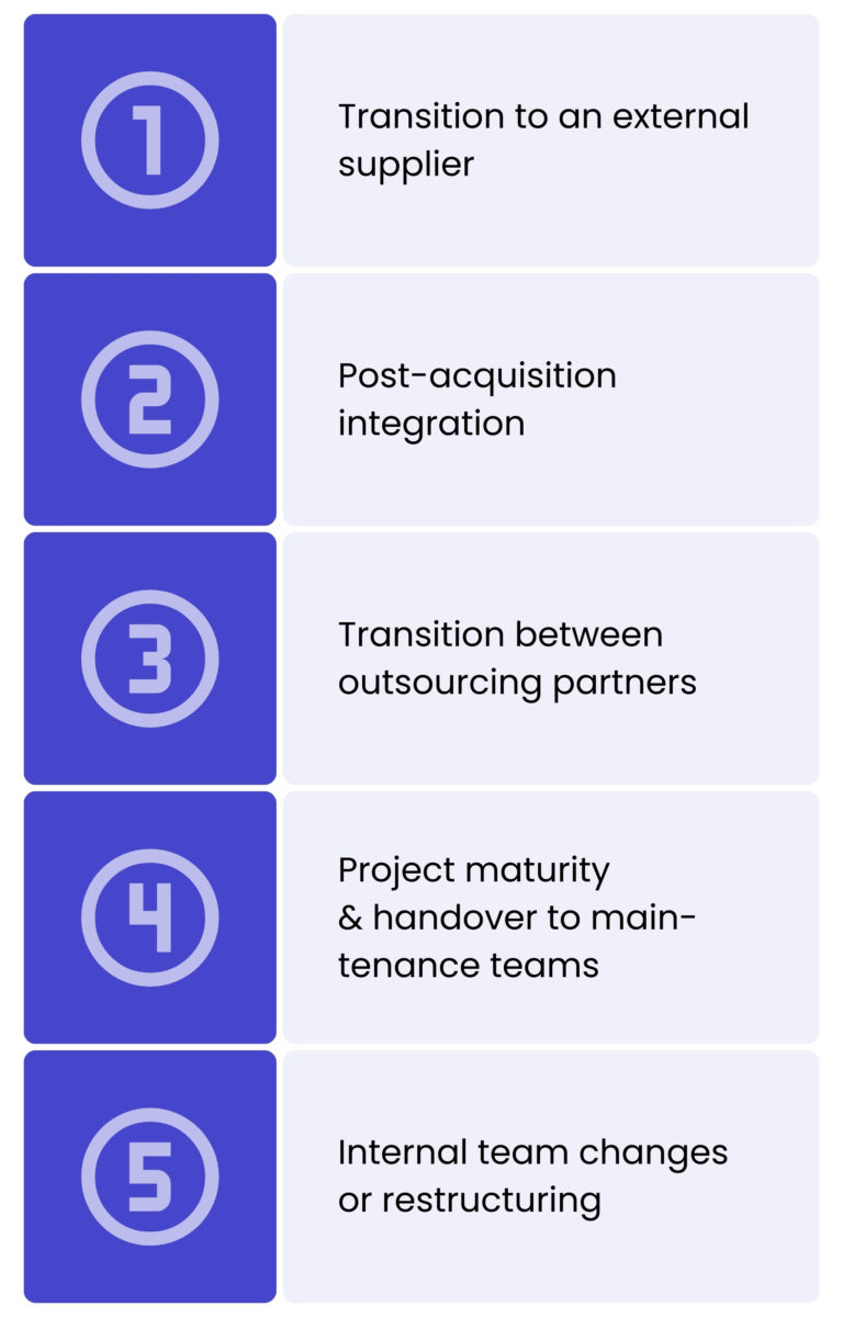 5 scenarios & tips for an effective project handover